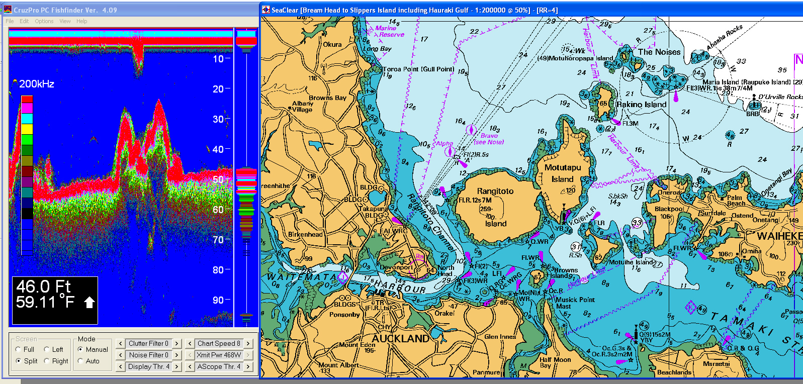 Fishfinder - High Resolution Sonar/Color Fishfinder for PC & Windows